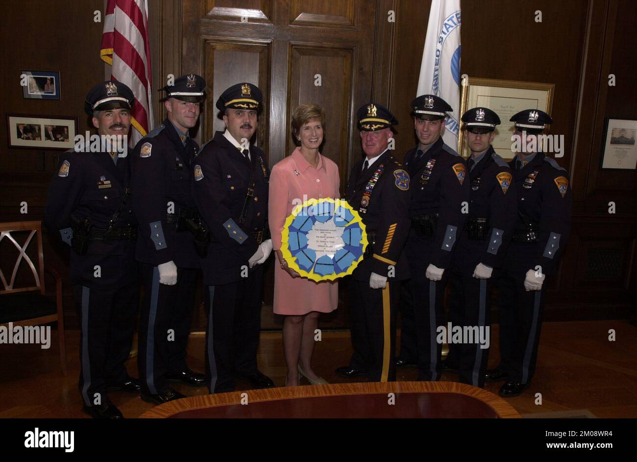 Administrator Christine Todd Whitman with New Jersey State Troopers ...