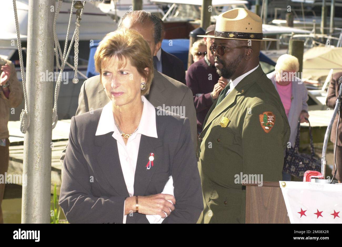 Christine Todd Whitman at Anacostia with DC Mayor Anthony Williams ...