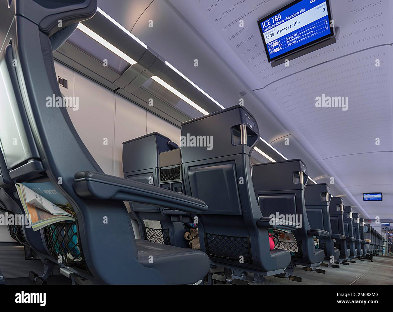1st class high-capacity coach with information display, Bavaria ...