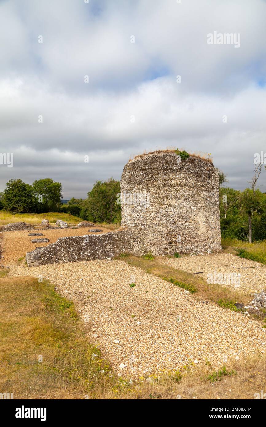 Clarendon Palace ruins near Salisbury Wiltshire UK Stock Photo - Alamy