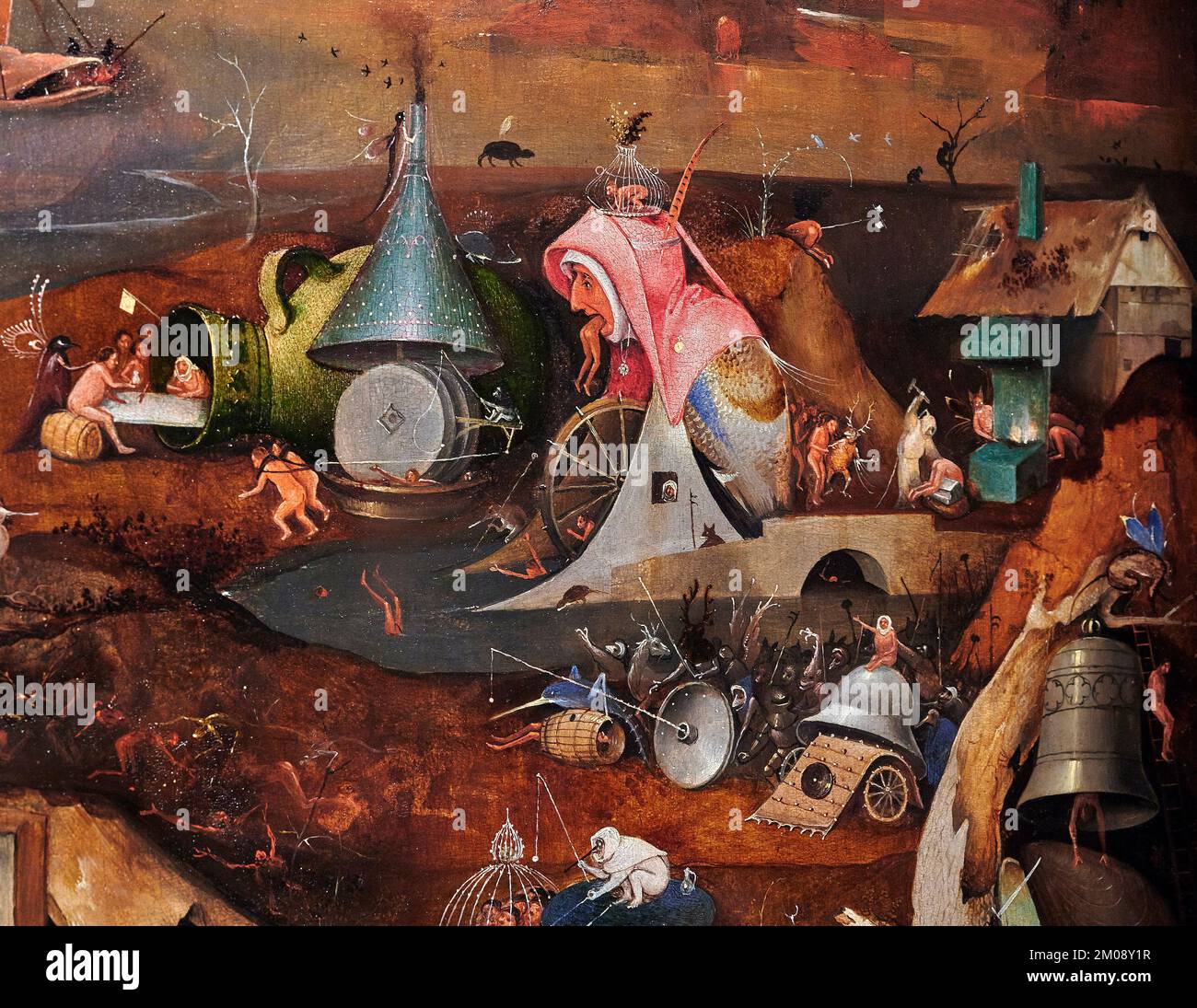 particolare da “Giudizio finale” - olio su tavola - Jheronimus Bosch ...