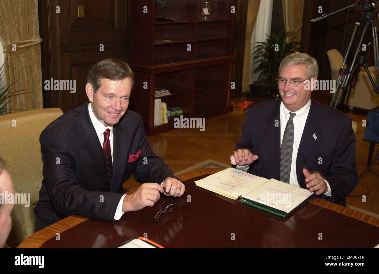 Mike Leavitt swearing-in ceremony , Environmental Protection Agency ...