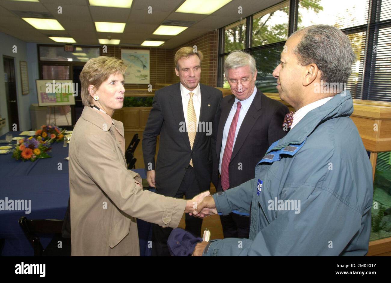 Administrator Christine Todd Whitman at Chespeake Bay Anacostia River ... Administrator Christine Todd Whitman at Chespeake Bay Anacostia River ...