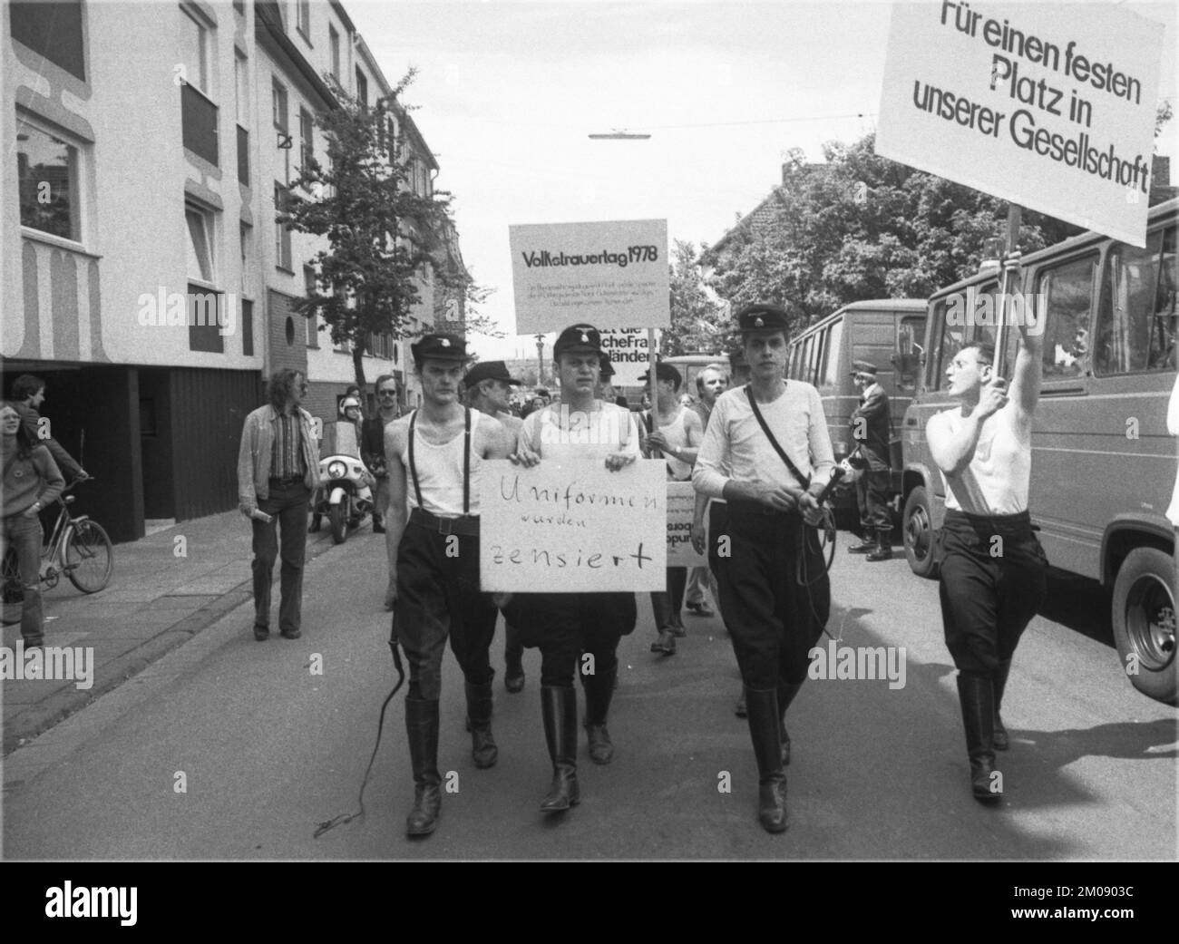 The Anachronistic Procession of Cologne-Bonn Students, a protest ...