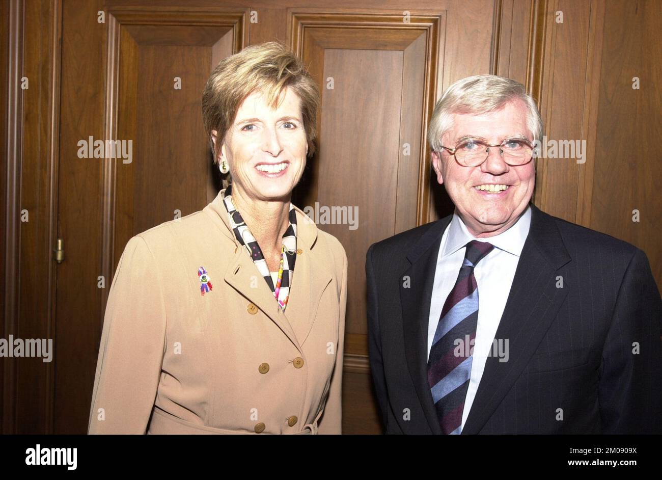 Administrator Christine Todd Whitman at Chespeake Bay Anacostia River ...