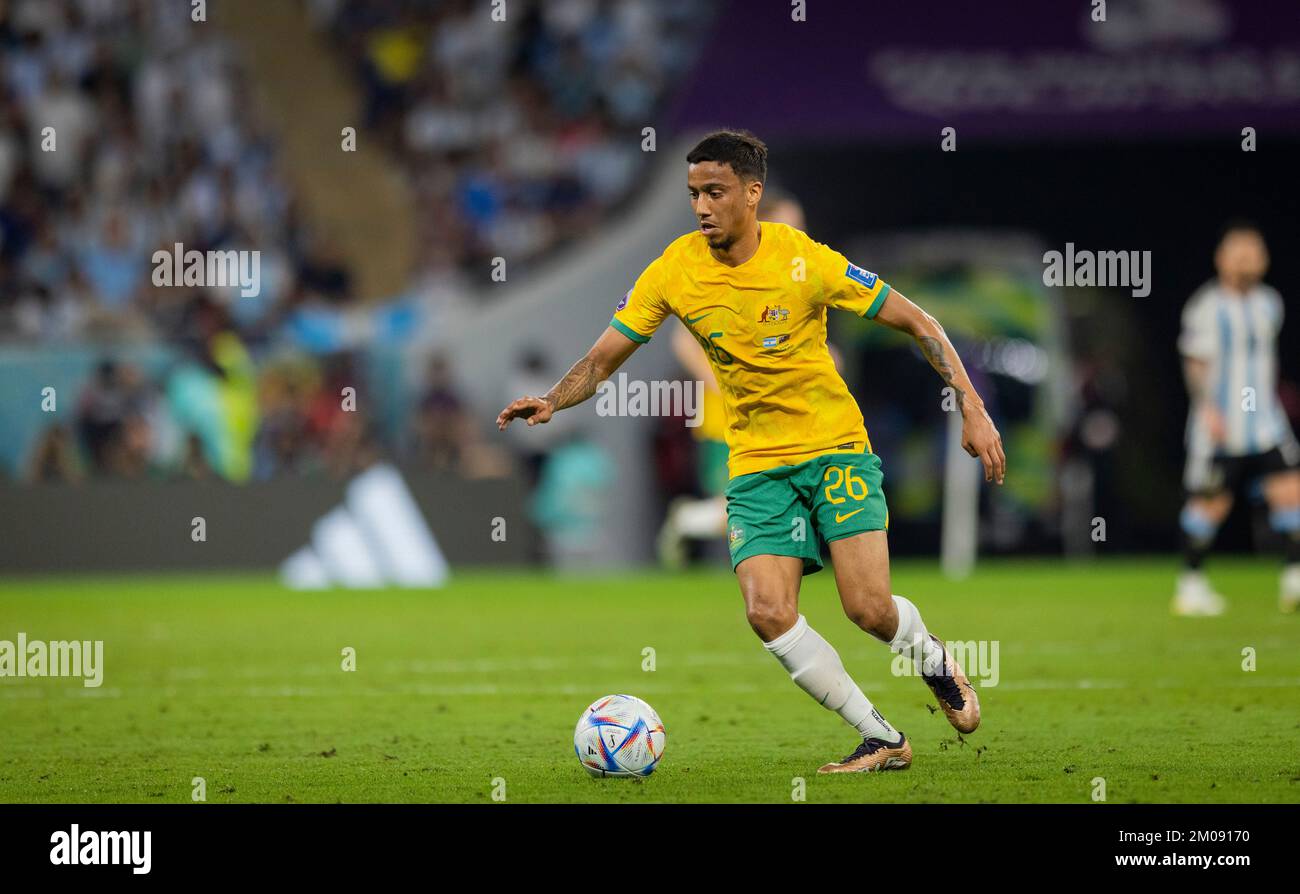 Doha, Qatar. 3rd Dec, 2022. Keanu Baccus (AUS) Argentina - Australia ...