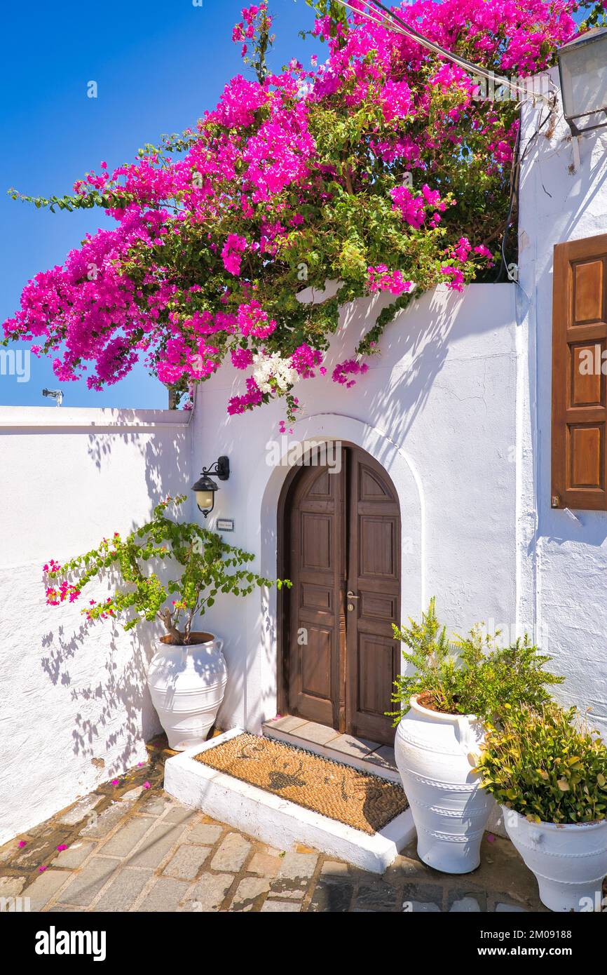 Greek Rhodes island travel locations Stock Photo - Alamy