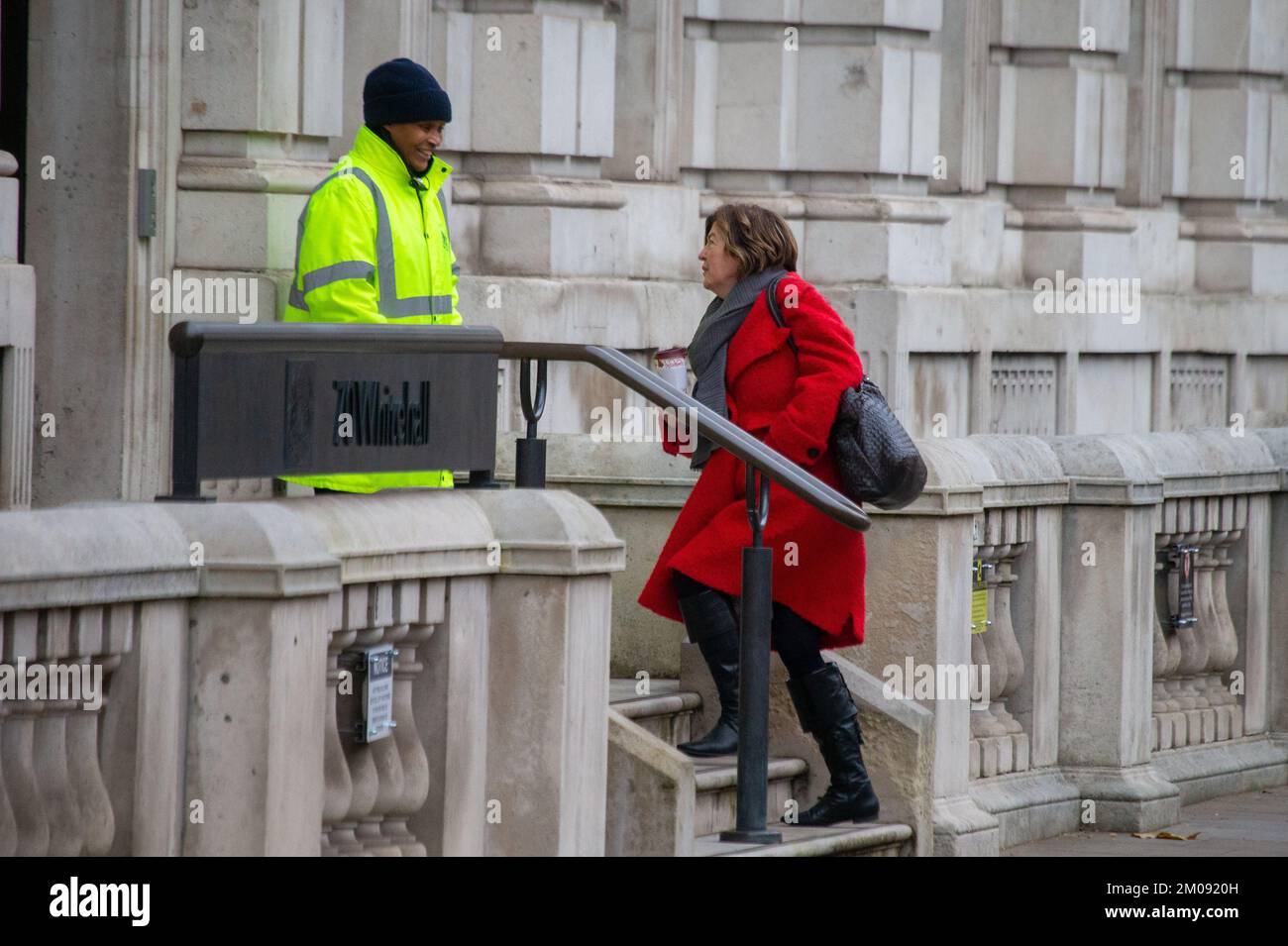 London, England, UK. 5th Dec, 2022. Second Permanent Secretary to ...