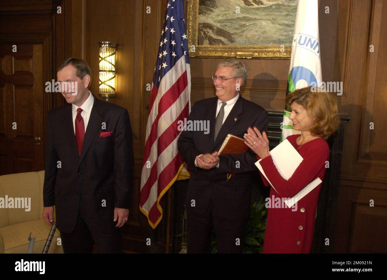 Mike Leavitt swearing-in ceremony , Environmental Protection Agency ...