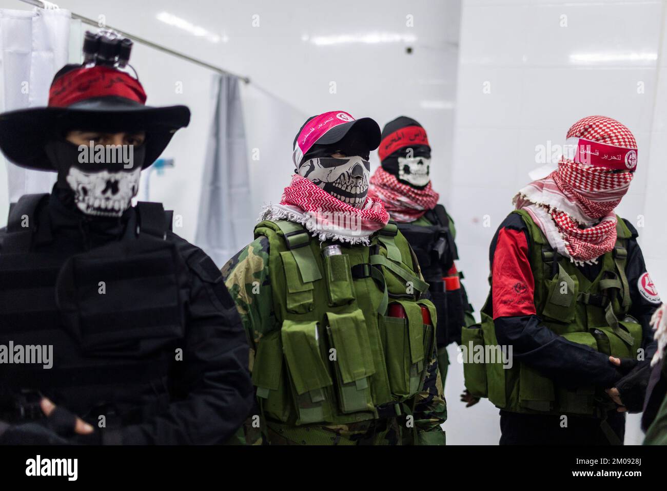 Bethlehem, Palestinian Territories. 05th Dec, 2022. Militants of the ...