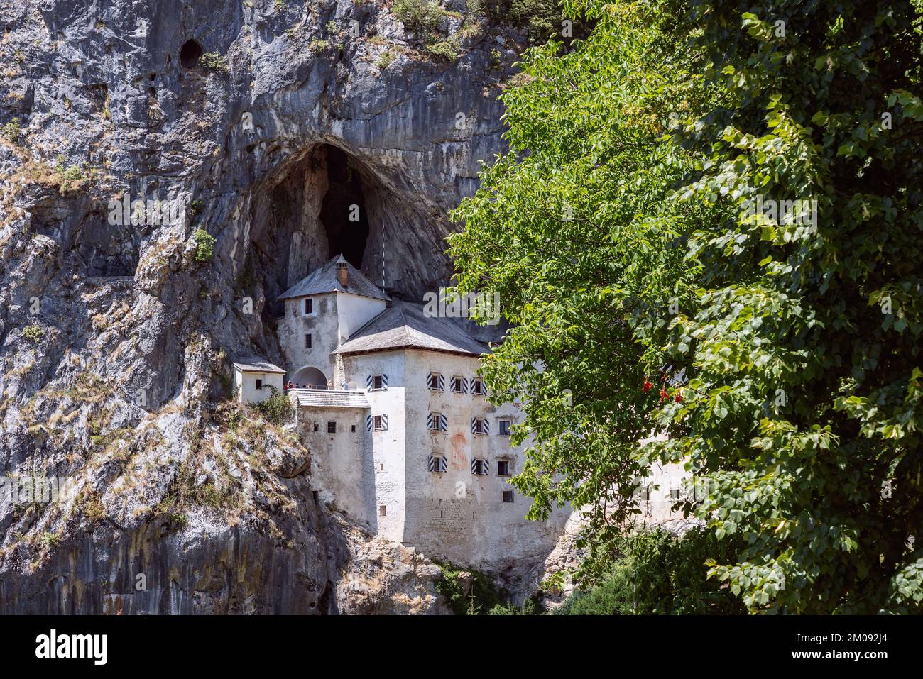 In 1570, the current Predjama Castle (Predjamski grad) was built in the ...