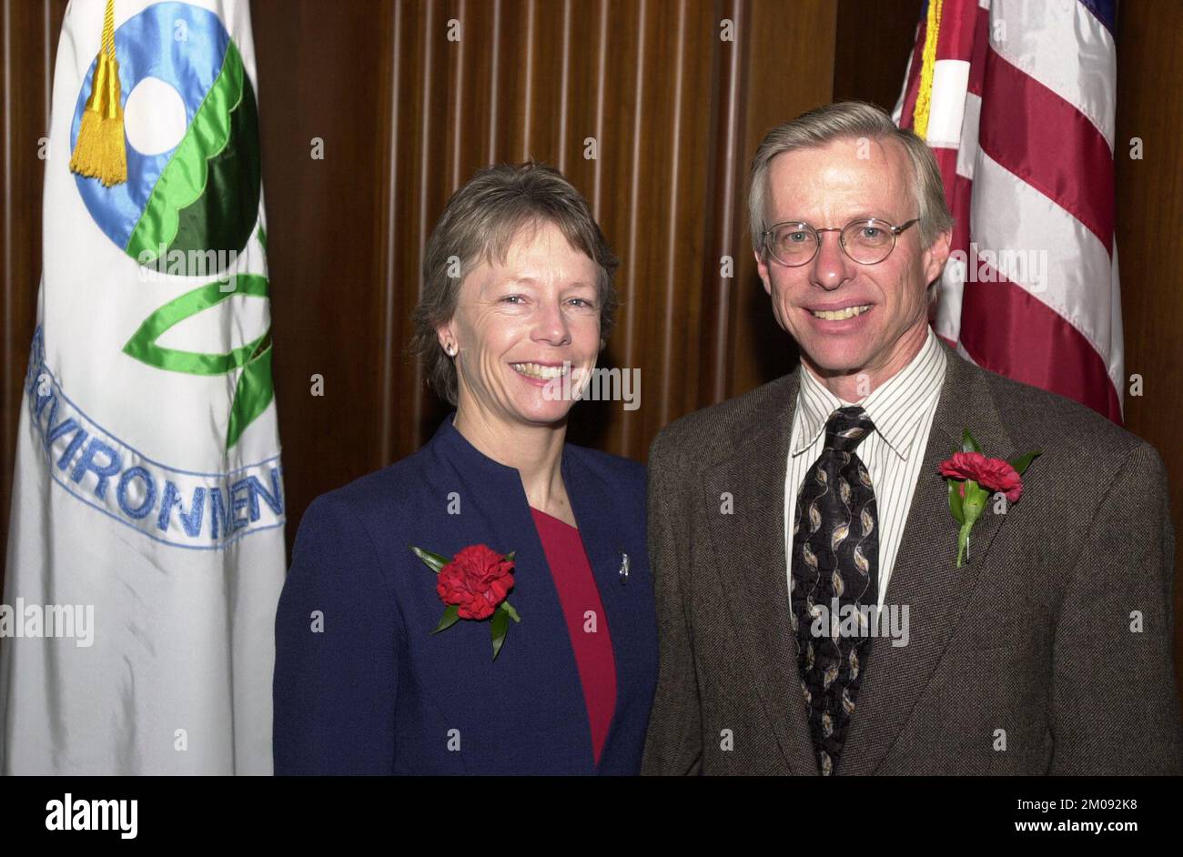Administrator Christine Todd Whitman and Office of Water (OW) Assistant ...