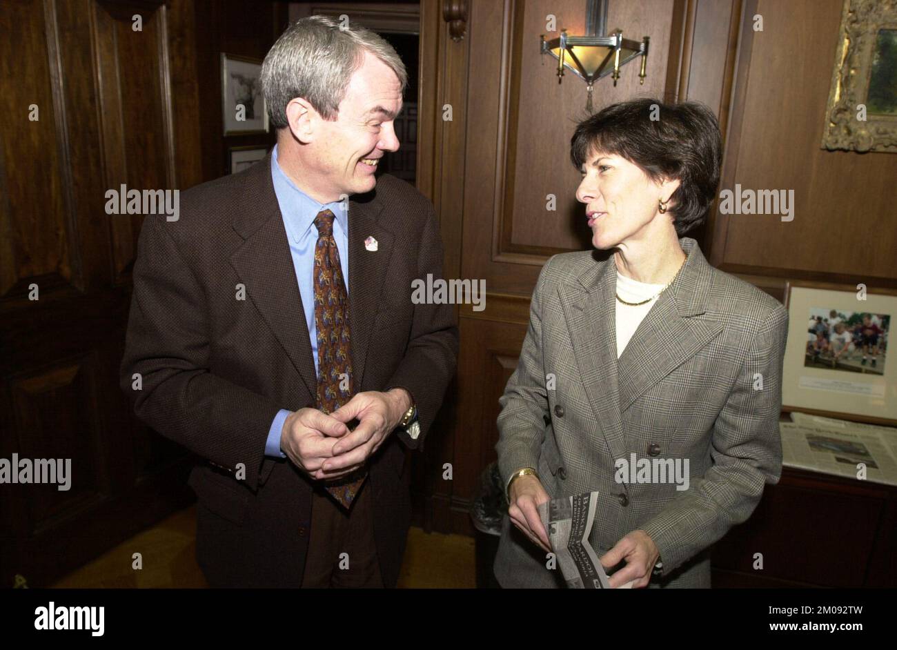 Administrator Christine Todd Whitman presents President's Award to Bob ...