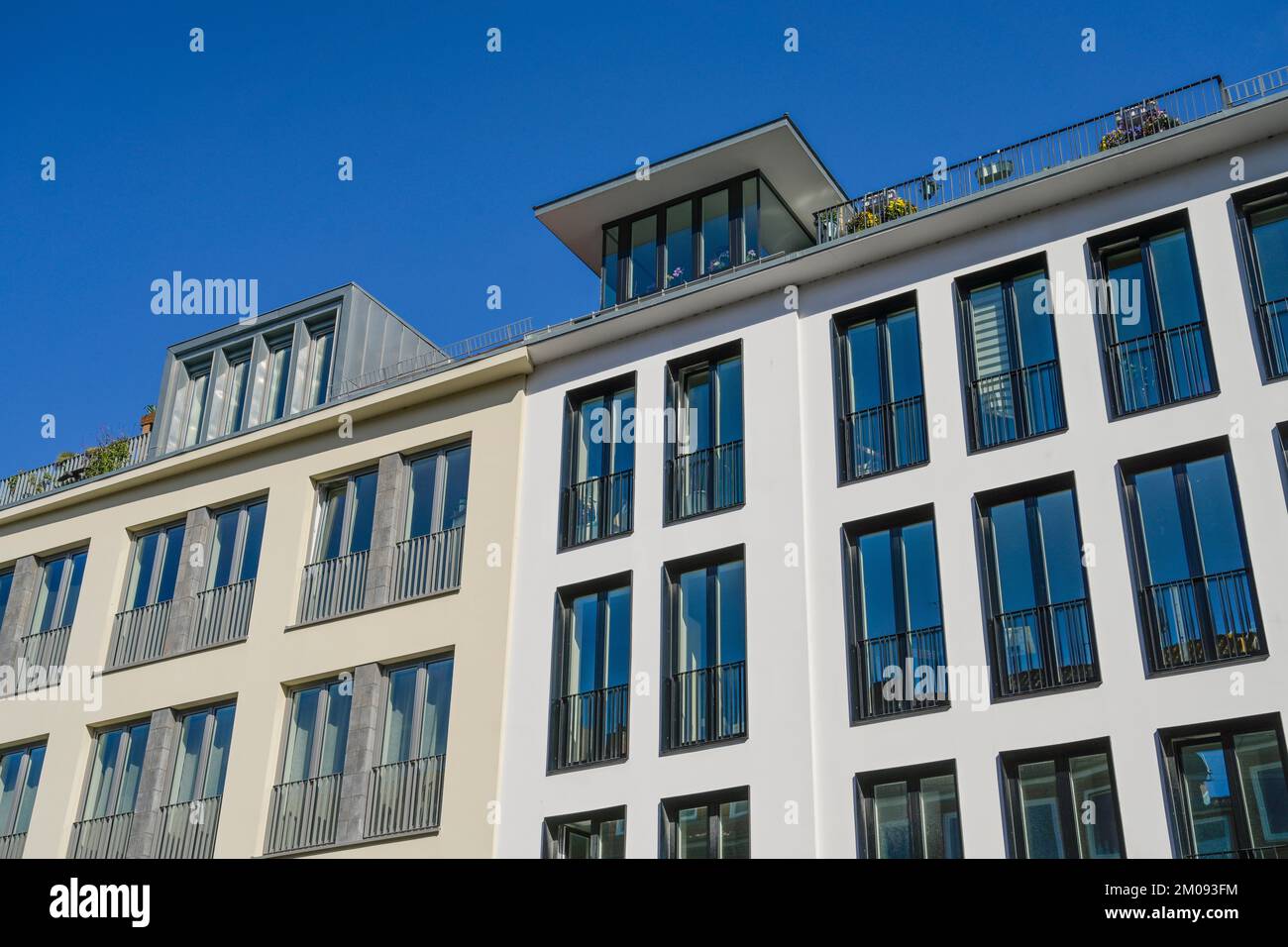 Neubauten, Altstadt, Lübeck, Schleswig-Holstein, Deutschland Stock ...