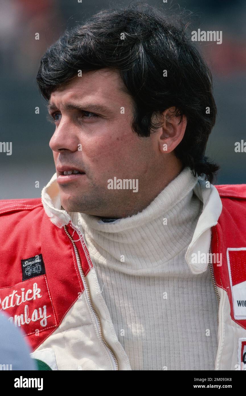 Patrick Tambay (fra), McLaren M28-Ford, portrait during the 1979 F1 ...
