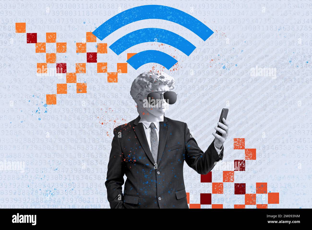 Collage technology hi-res stock photography and images - Alamy