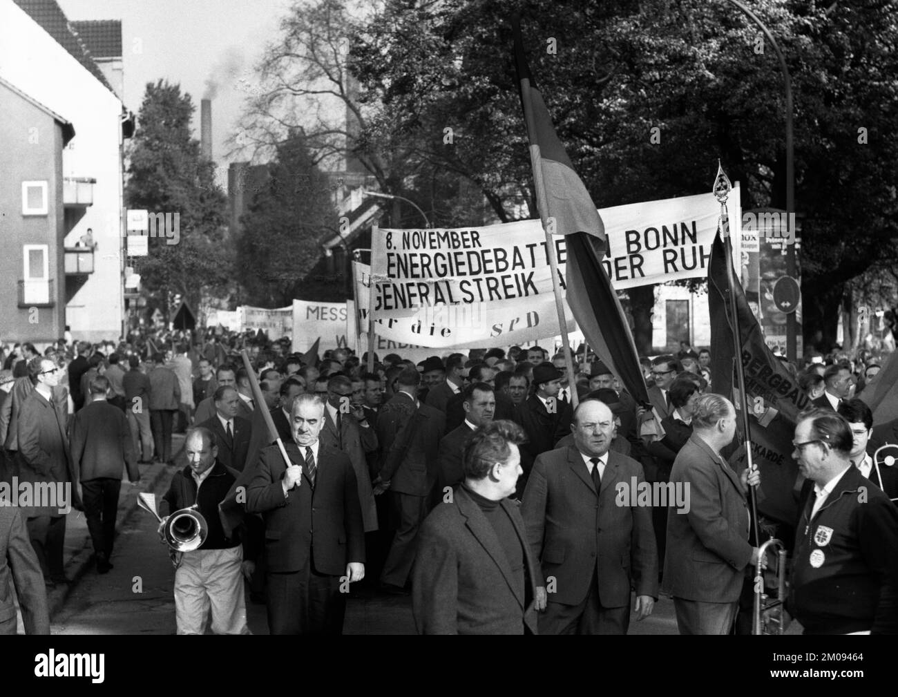 Due to the energy and mining crisis, the Ruhr area was shaken by ... Due to the energy and mining crisis, the Ruhr area was shaken by ...
