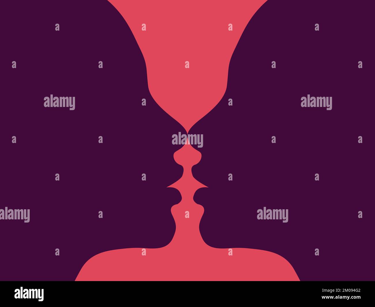 Passionate intimacy Stock Vector Images - Alamy