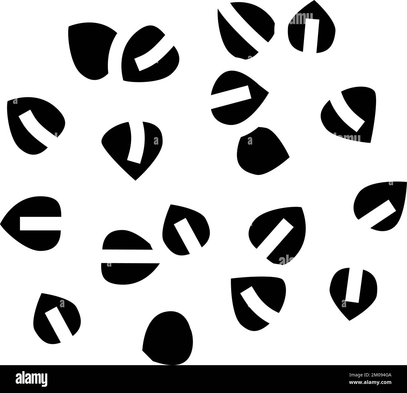 buckwheat grain healthy glyph icon vector illustration Stock Vector ...