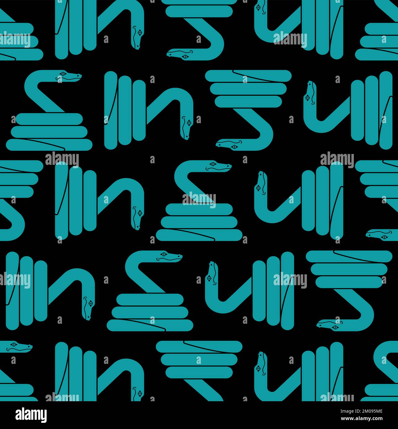 Snake pattern seamless. Serpent background. Ornament of kids fabric ...