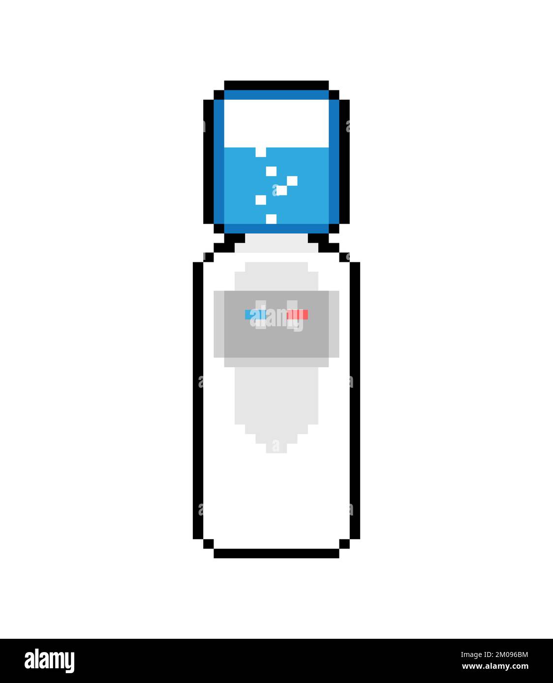 Office water cooler pixel art. 8 bit Vector illustration Stock Vector Image & Art - Alamy