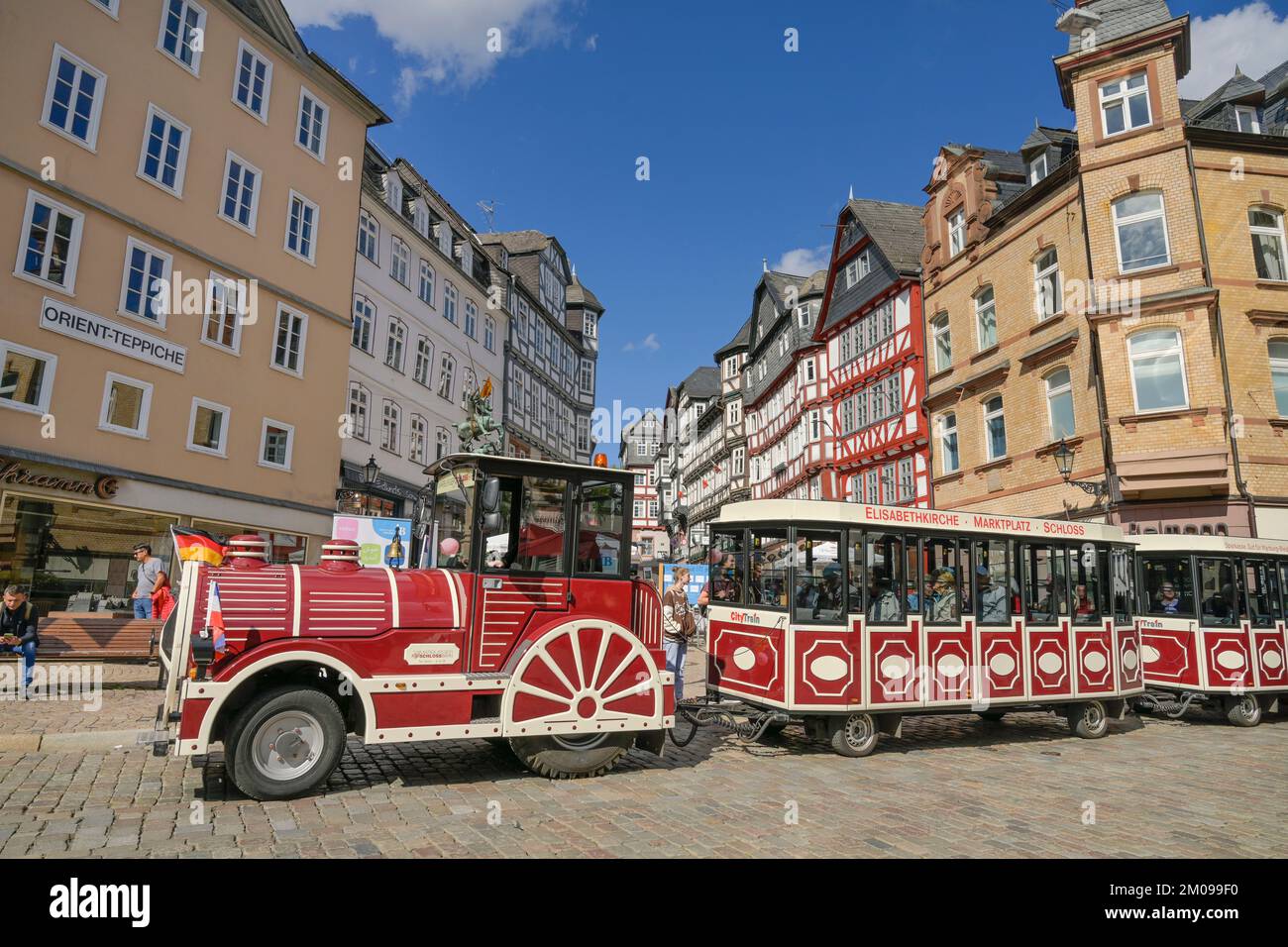 Touristen, Stadtbesichtigung, Zug, Oberstadtmarkt, Oberstadt, Altstadt ...
