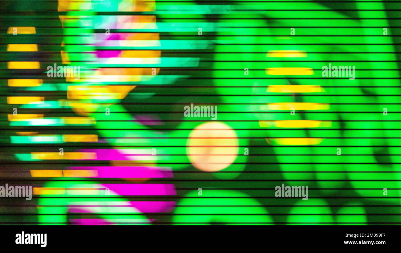 abstract neon words in blur Stock Photo - Alamy