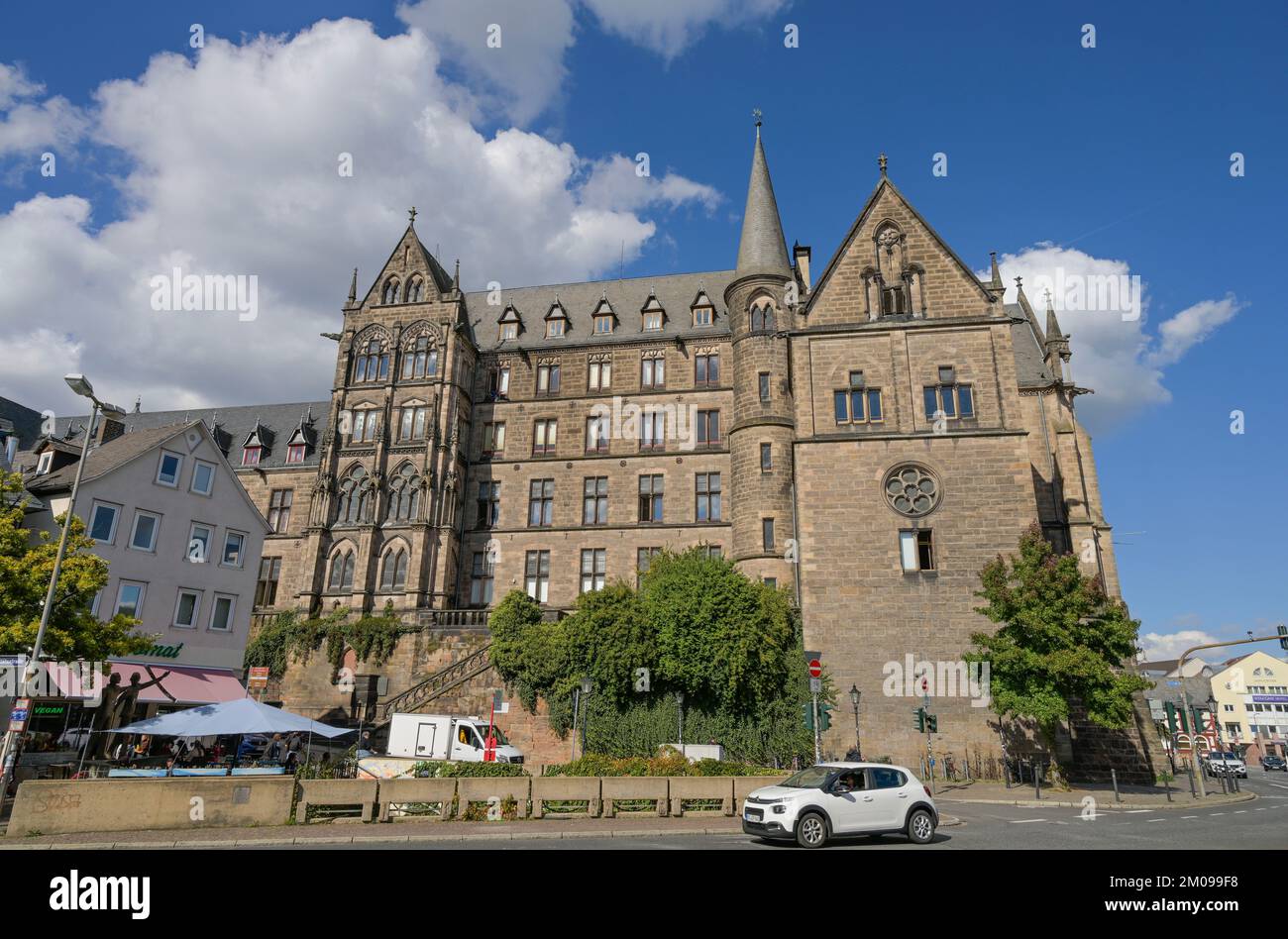 Alte Universität, Lahntor, Oberstadt, Altstadt, Marburg, Hessen ...
