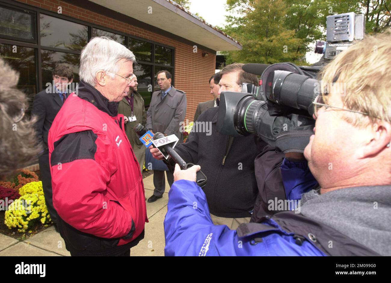Administrator Christine Todd Whitman at Chespeake Bay Anacostia River ...
