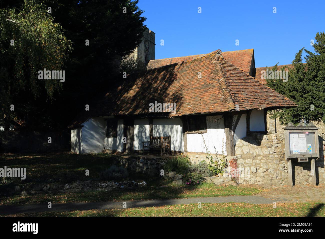 16th Century timber framed building (Grade II listed) on the south west ...