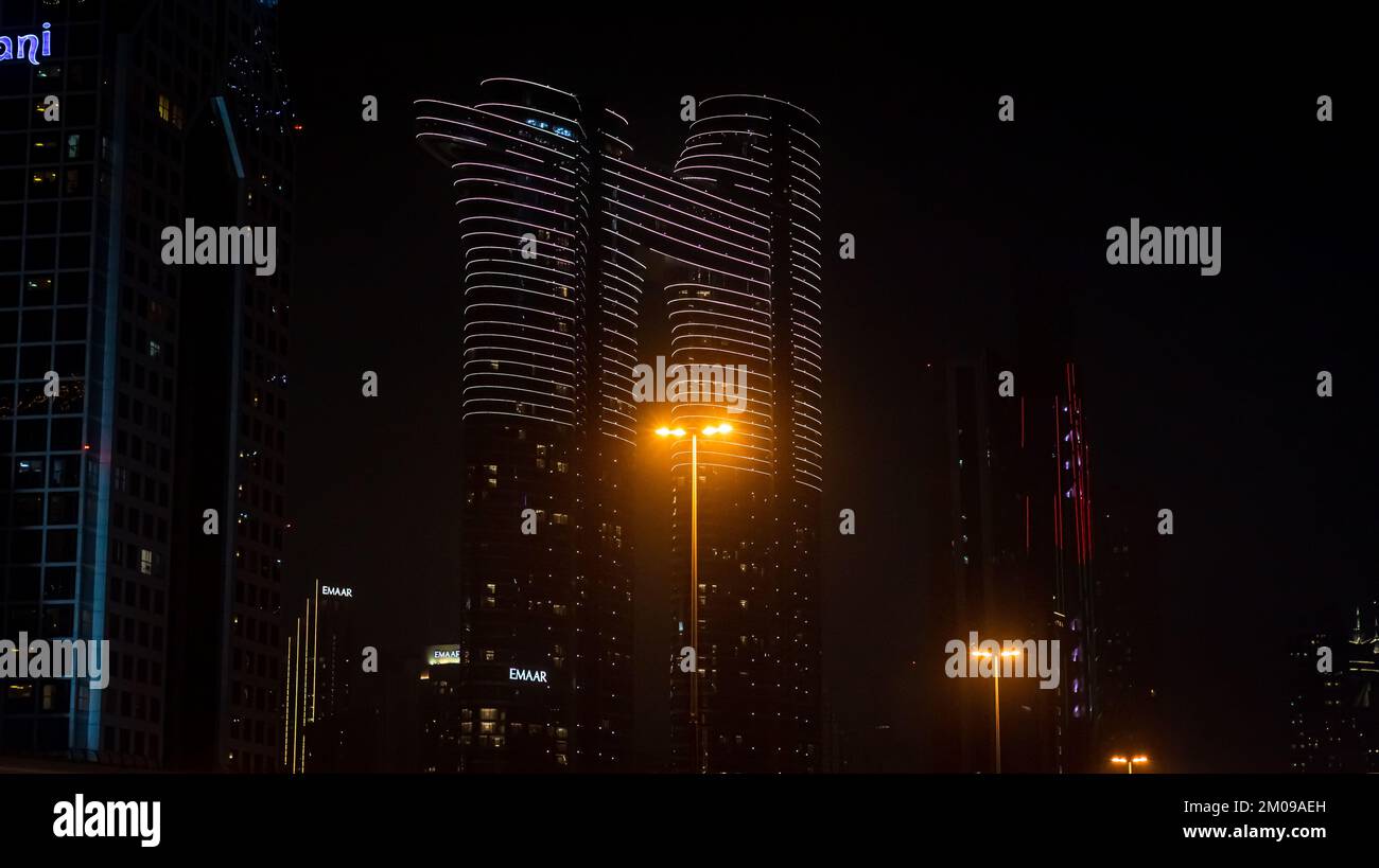 Rooftop timelapse view in evening hi-res stock photography and images ...