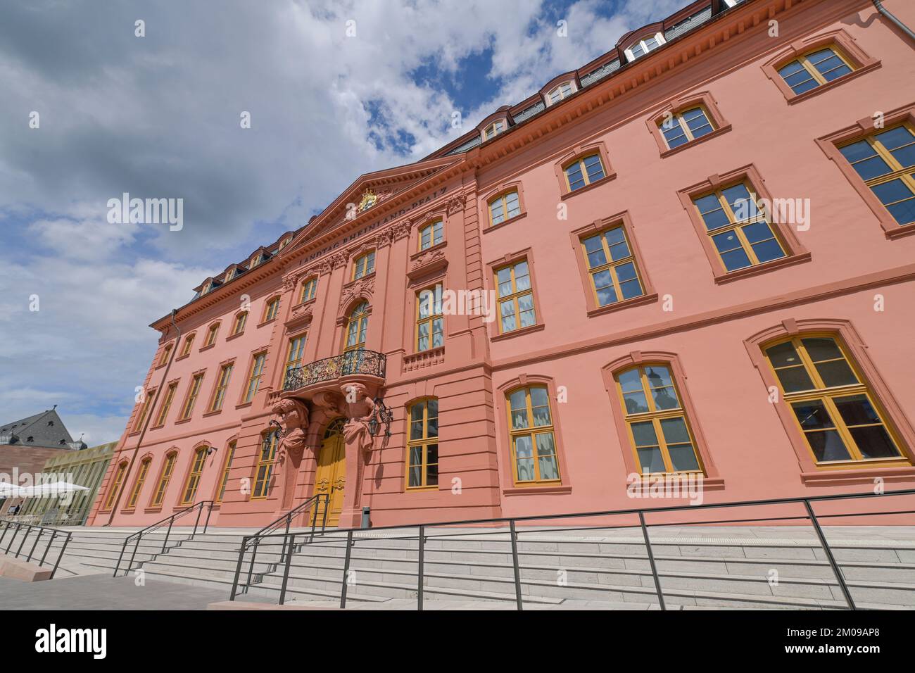Landtag Rheinland-Pfalz, Platz der Mainzer Republik, Mainz, Rheinland ...