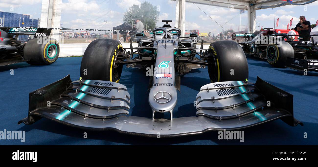 View of Sir Lewis Hamiltons 2019 Formula One Championship Winning ...