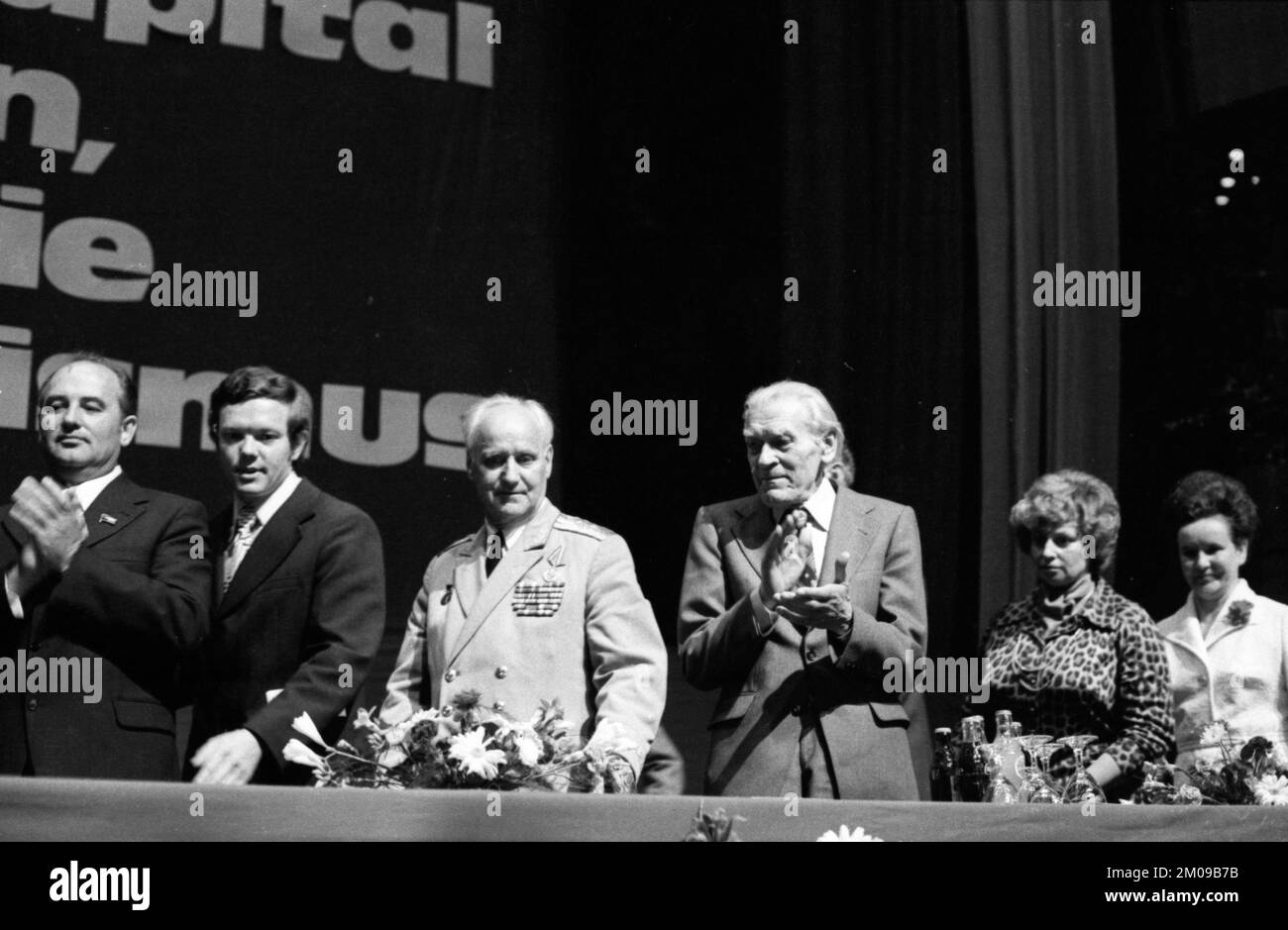Michael gorbachev Black and White Stock Photos & Images - Alamy