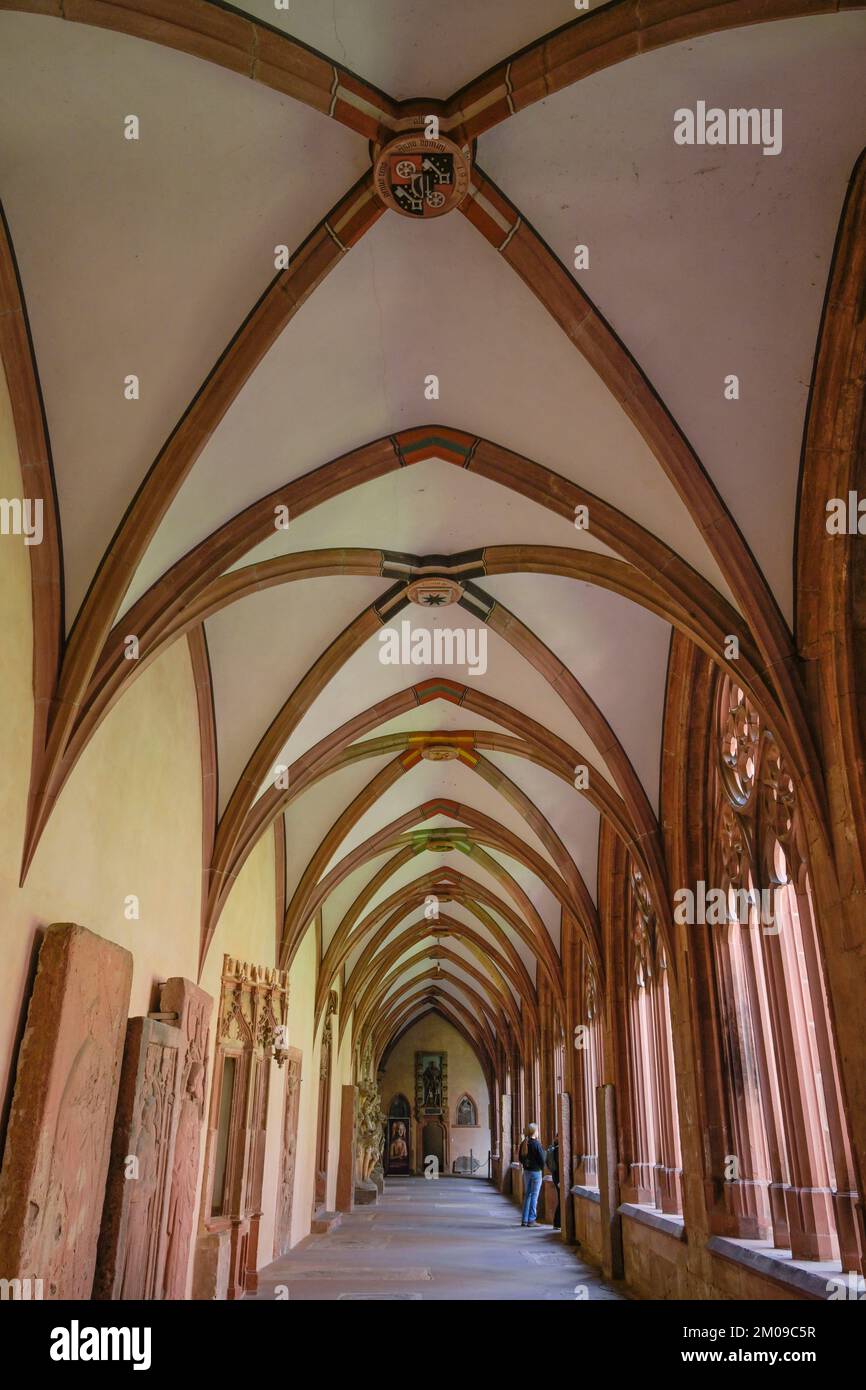 Kreuzgang, Dom, Mainz, Rheinland-Pfalz, Deutschland Stock Photo - Alamy