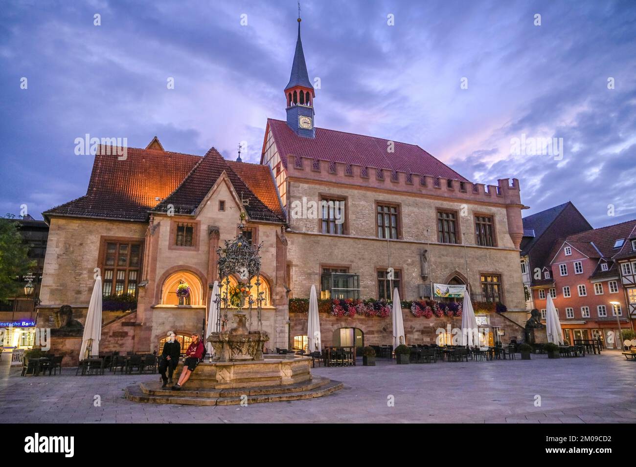 Altes Rathaus, Markt, Göttingen, Niedersachsen, Deutschland Stock Photo ...