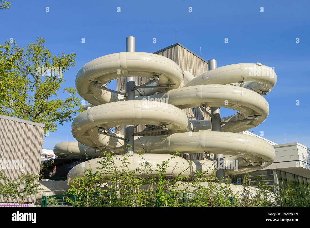 Rutsche, SaLü Salztherme, Uelzener Straße, Lüneburg, Niedersachsen ...