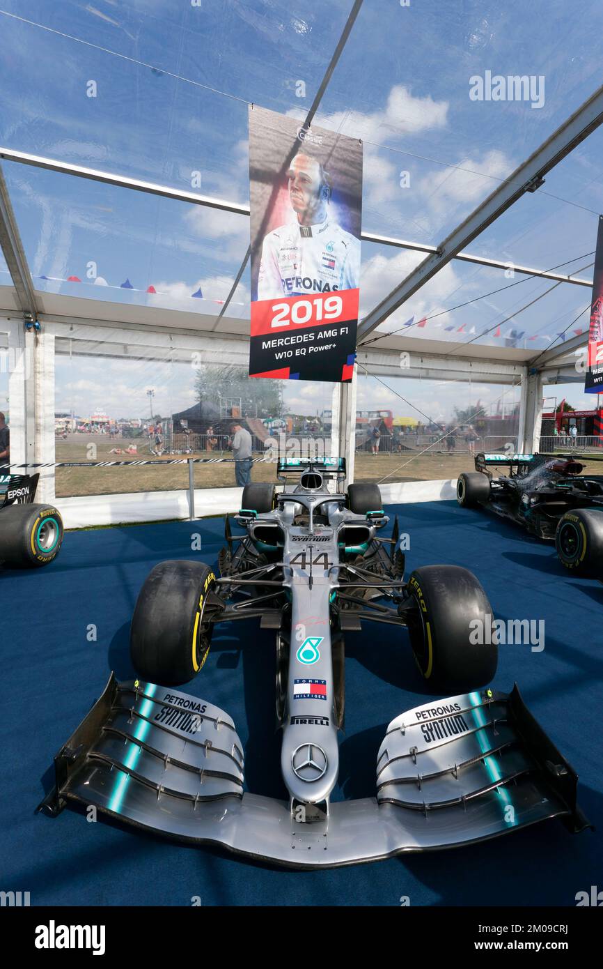 View of Sir Lewis Hamiltons 2019 Formula One Championship Winning ...