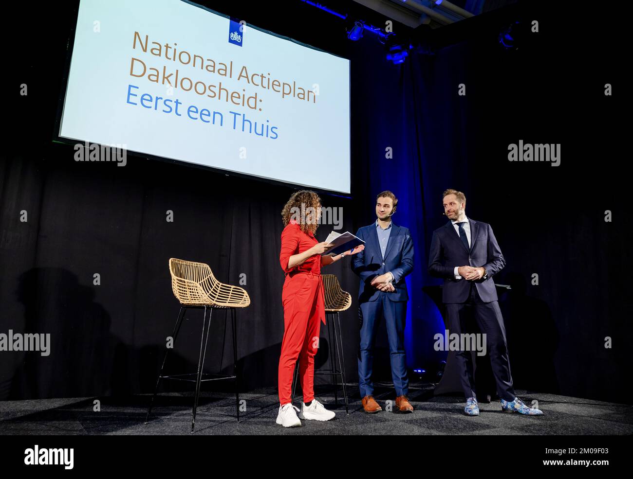 UTRECHT - State Secretary Maarten van Ooijen (VWS) presents the ...