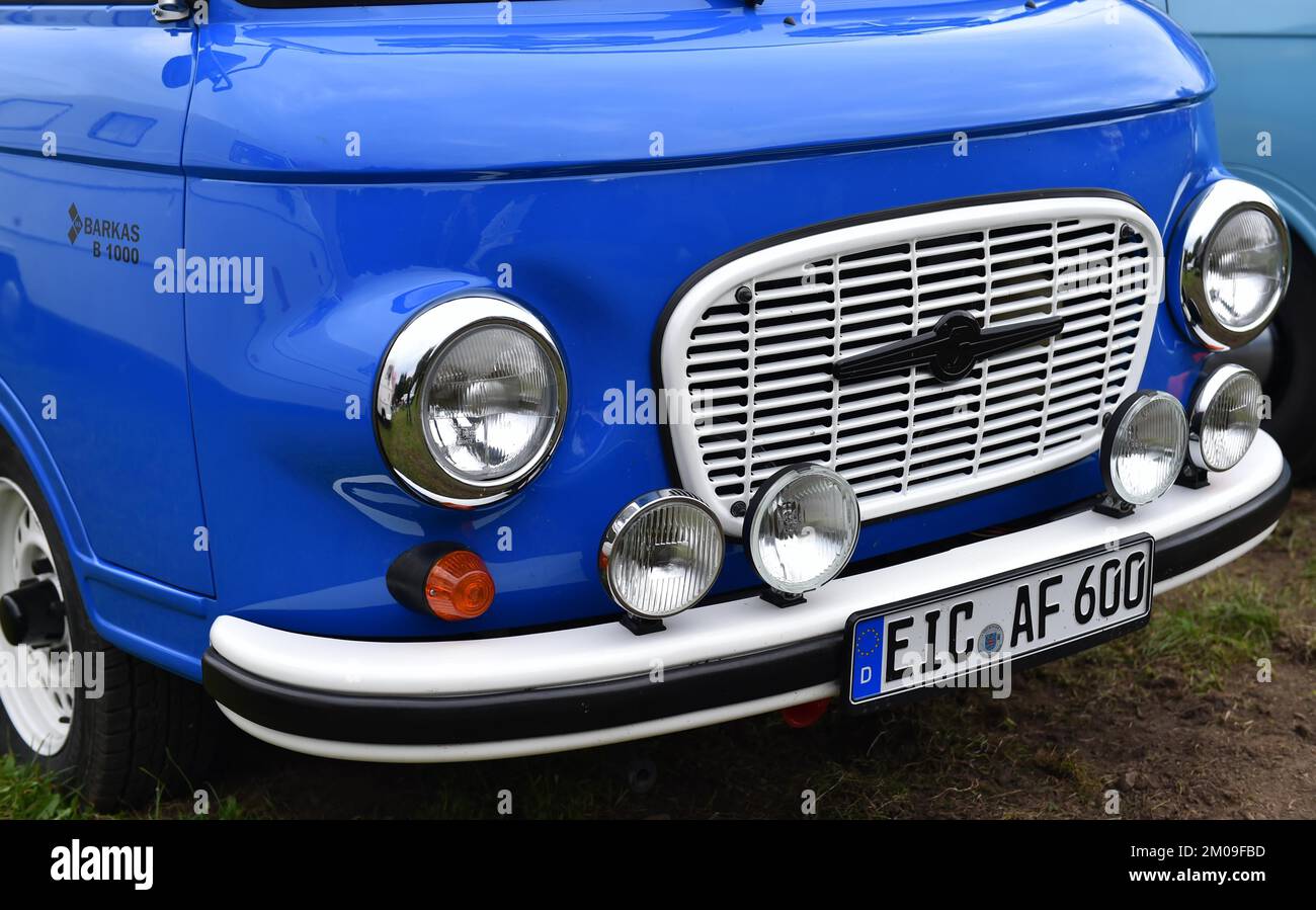 DDR Oldtimer Barkas B1000 at a classic car meeting in Benneckenstein in ...