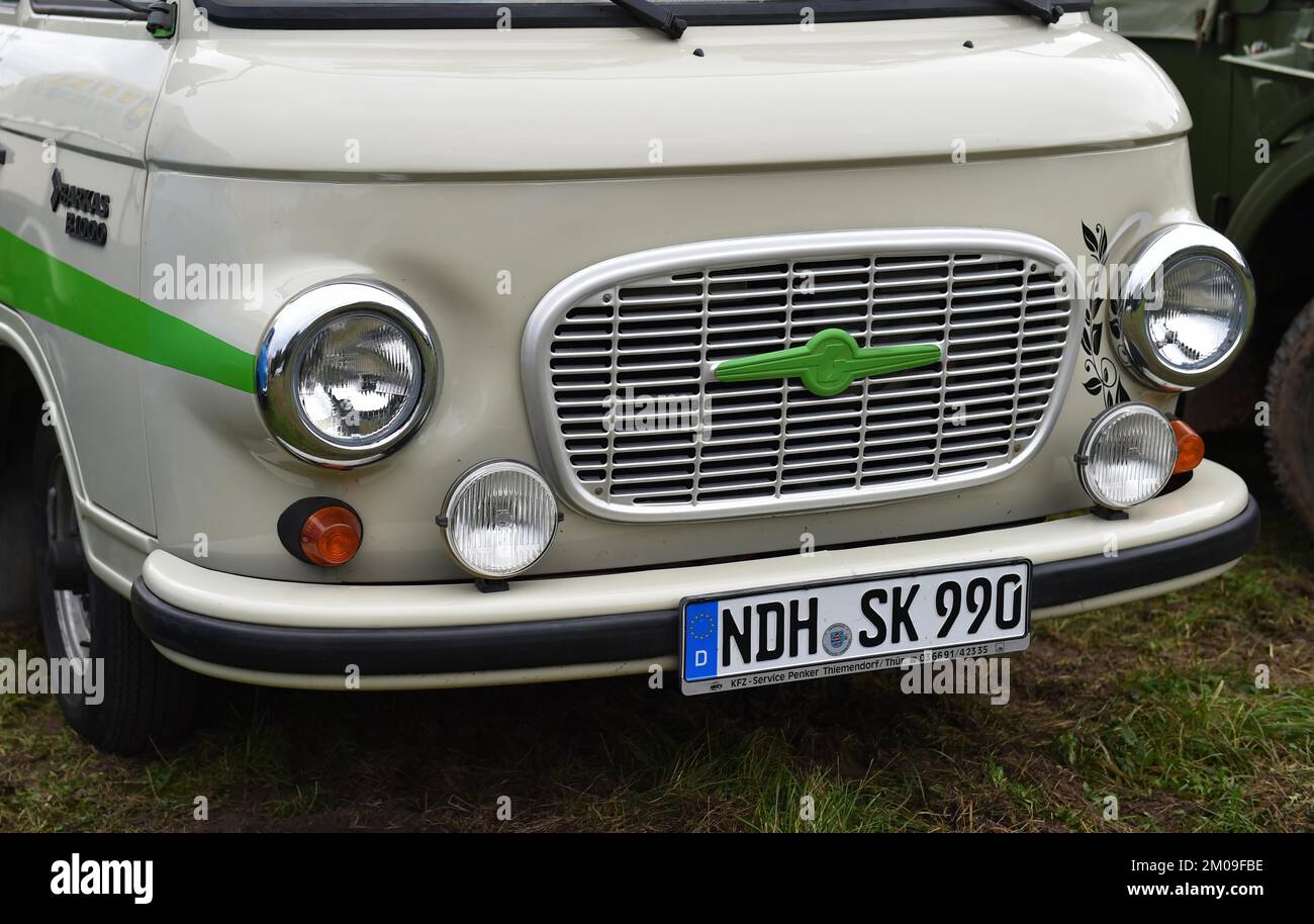 DDR Oldtimer Barkas B1000 at a classic car meeting in Benneckenstein in ...