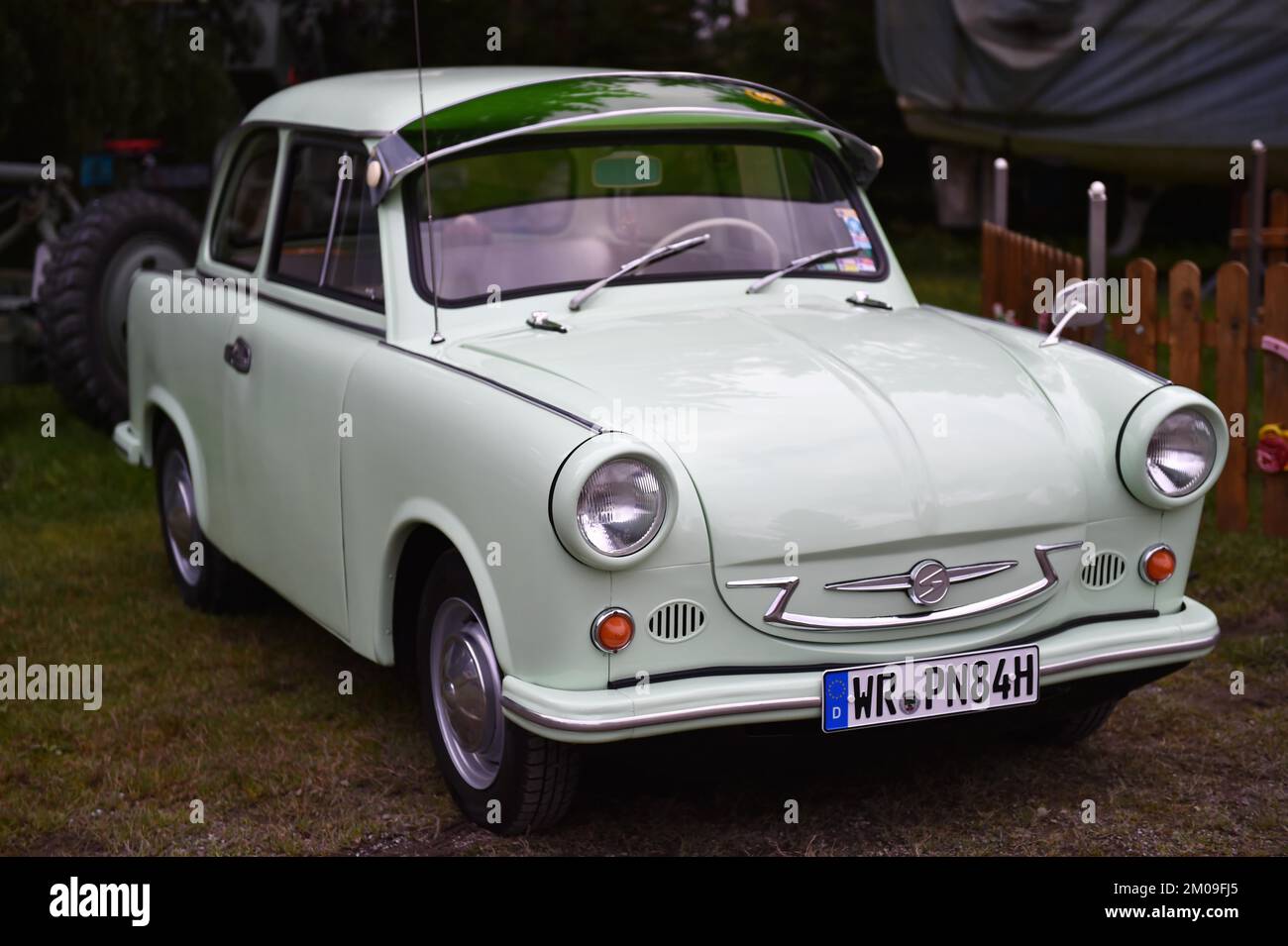 DDR Oldtimer Trabant P50 at a classic car meeting in Benneckenstein in ...