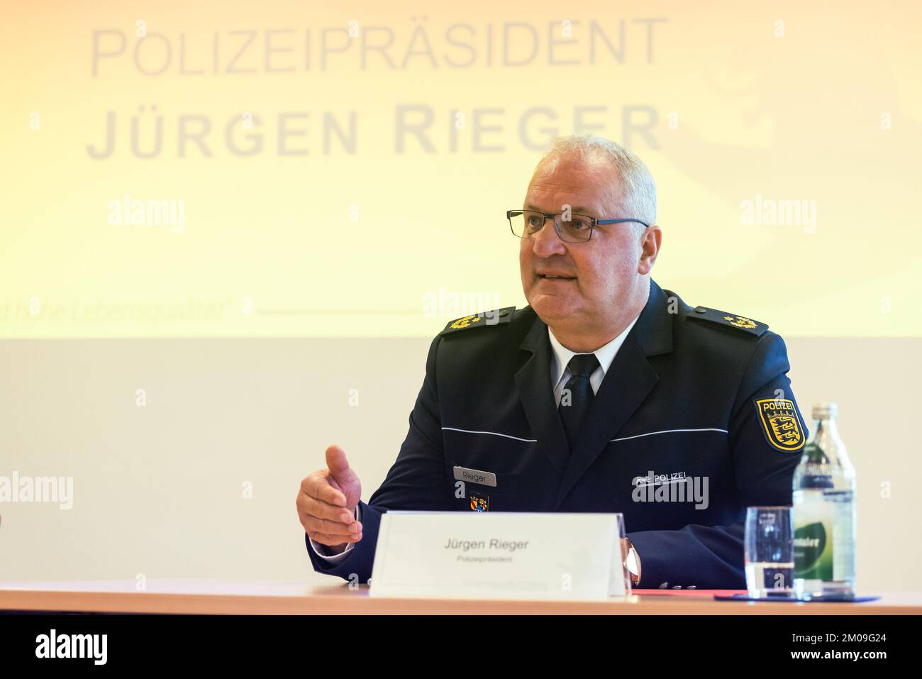 Offenburg, Germany. 05th Dec, 2022. Jürgen Rieger, Chief of Police of ...