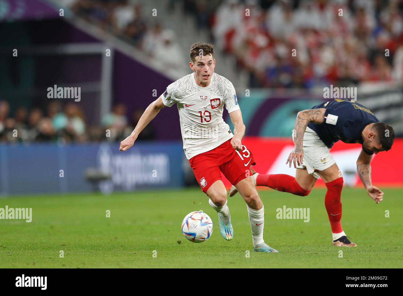 Doha, Qatar. 4th Dec, 2022. Jakub Kaminski (POL) Football/Soccer : FIFA ...