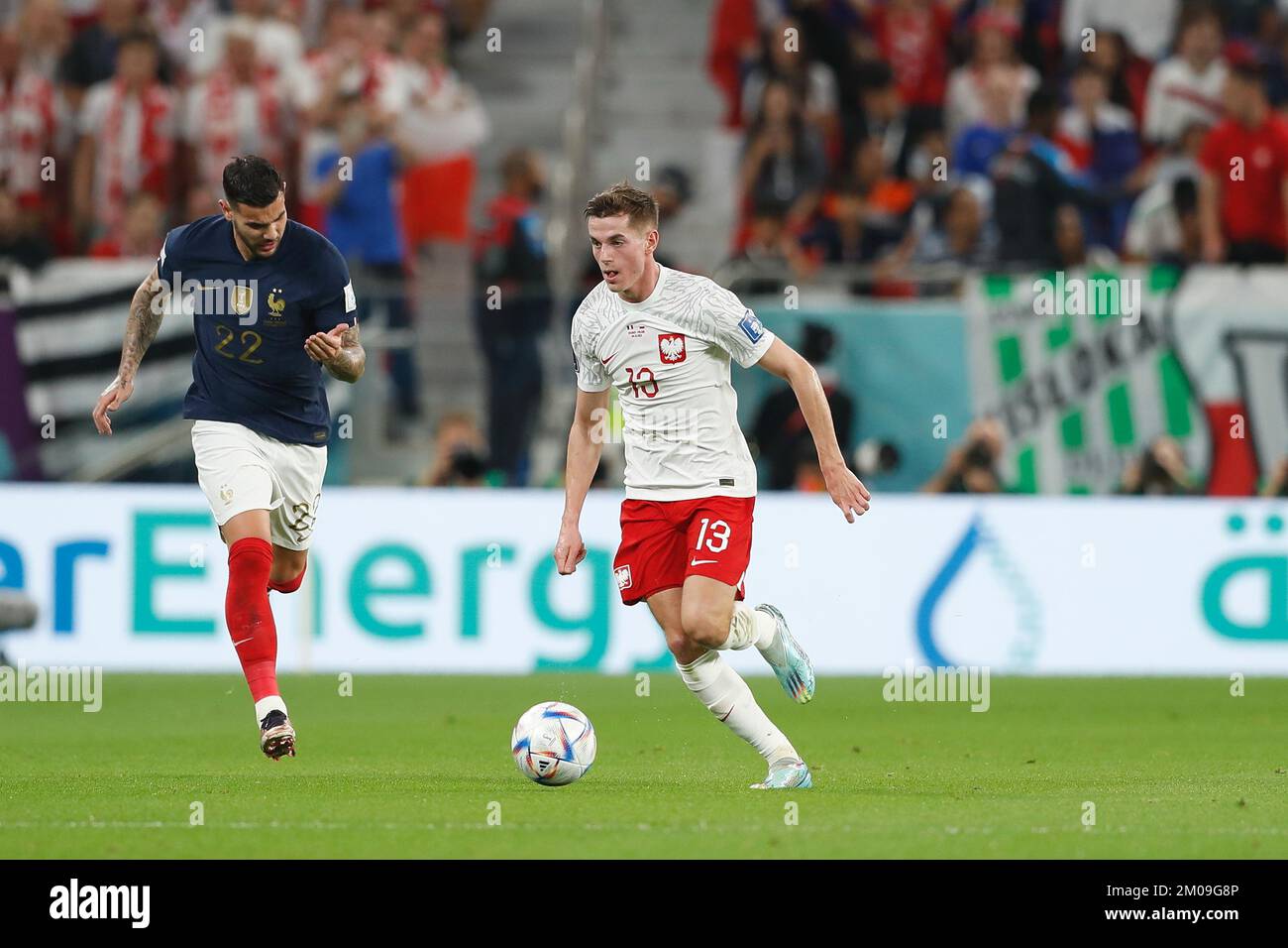 Doha, Qatar. 4th Dec, 2022. Jakub Kaminski (POL) Football/Soccer : FIFA ...