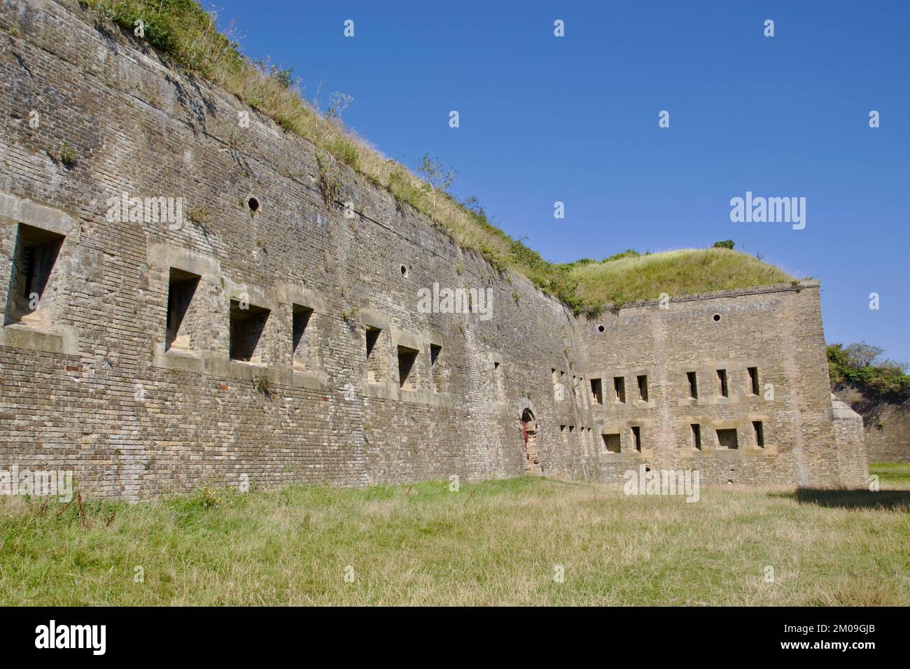 Western Heights Of Dover is a hilltop fortress from the 1800s Stock ...
