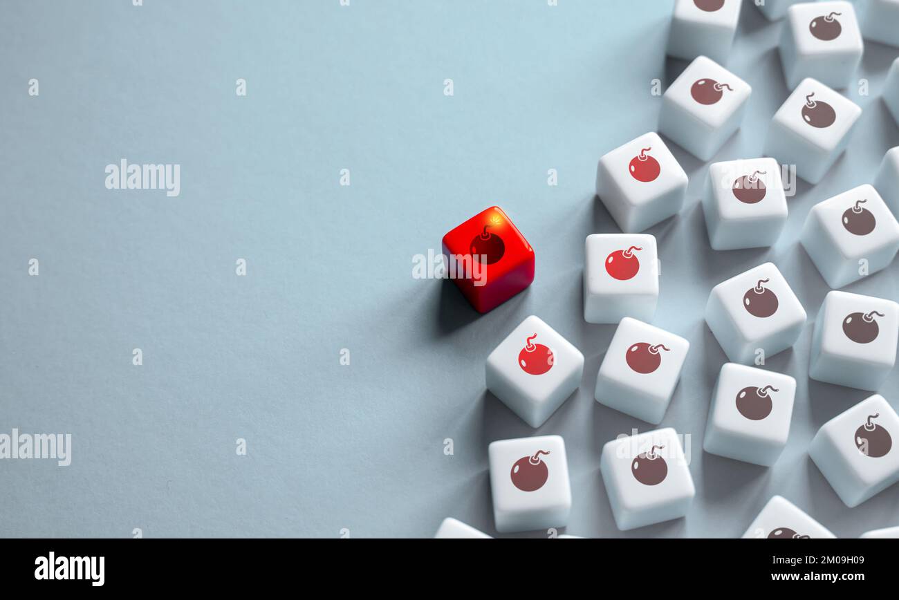 Set off a chain reaction. Detonate all bombs with a control discharge ...