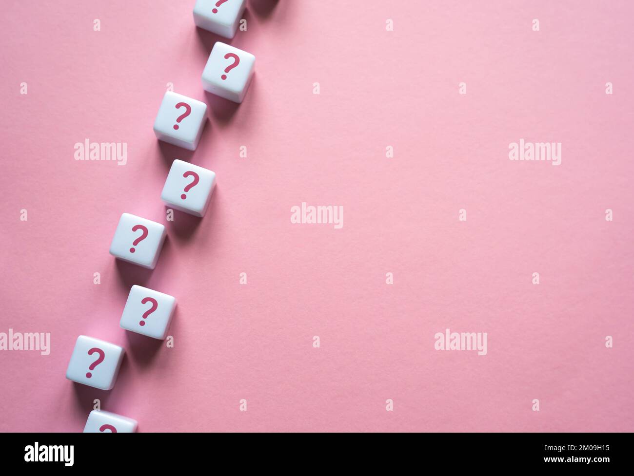 A Chain Of Question Marks On Blocks Questions And Problem Solving Frequently Asked Questions