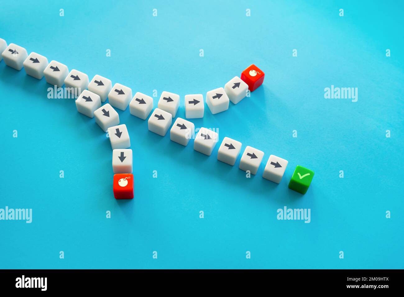 Go to the end to victory, stay on the path. Thorny path. Challenges and ...