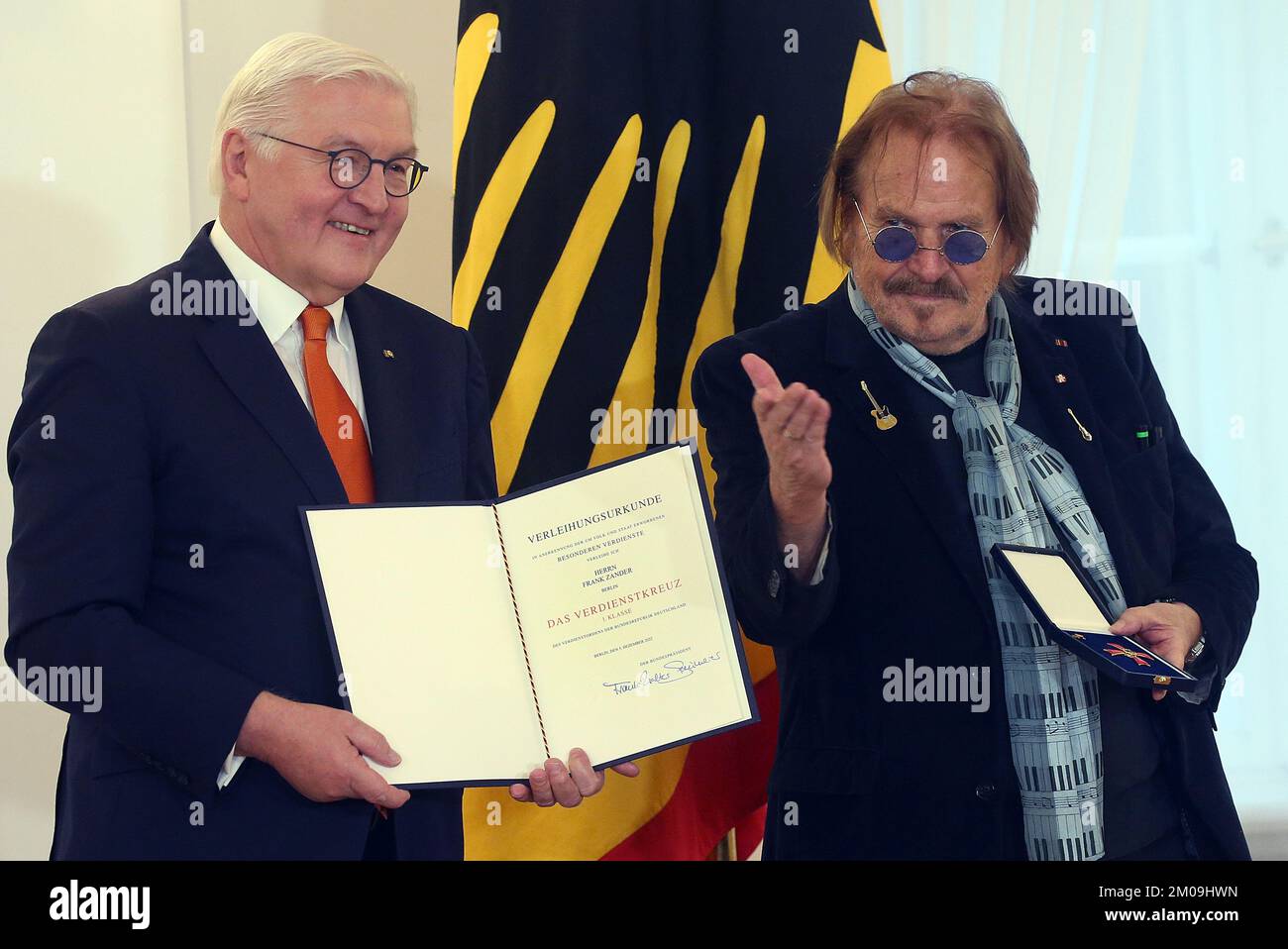 Berlin, Germany. 05th Dec, 2022. Federal President Frank-Walter ...